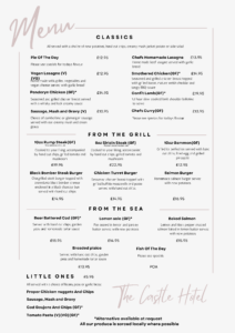 Dining – The Castle Hotel